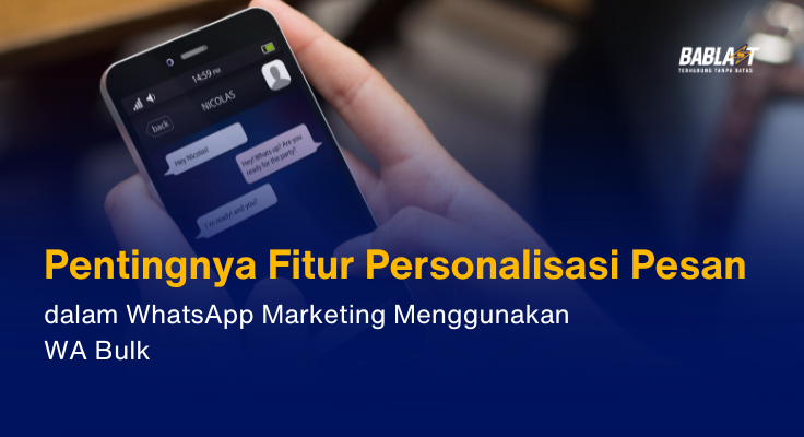 Pentingnya Fitur Personalisasi Pesan dalam WhatsApp Marketing ...